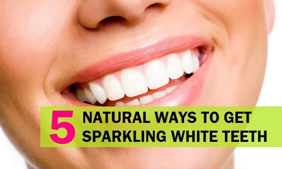5 Ways to Get Sparkling White Teeth At Home
