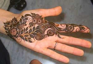 20 Beautiful Single Line Mehendi Designs Images and Inspirations (2022)