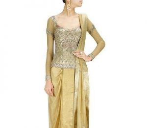 Latest 45 Long Length Blouse Designs for Sarees and Lehengas (2023 ...