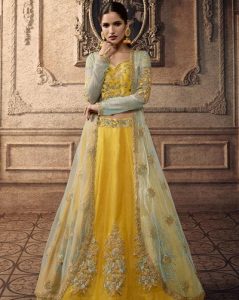 Latest 20 Yellow Lehenga Choli Designs Trending (2023) - Tips and Beauty
