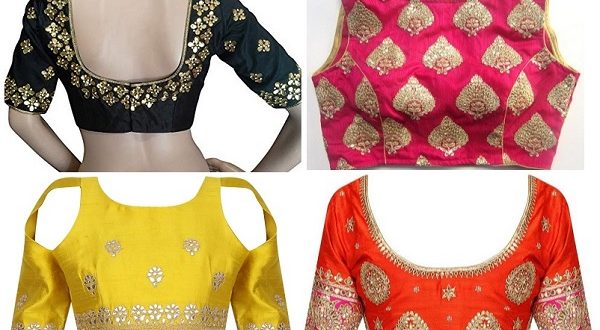 Top 20 Latest Gota Patti Blouse Designs For Sarees and Lehengas (2023 ...