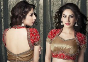 Latest 50 Front and Back Blouse Designs For Lehenga and Sarees (2022 ...