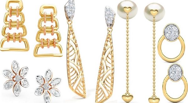 Latest 50 Office Wear Earrings Designs (2022) - Tips and Beauty