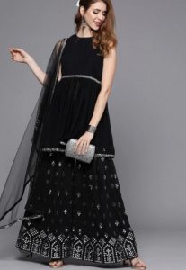 Latest 45 Sharara Suit Designs For Women (2022) - Tips and Beauty