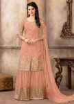 Latest 45 Sharara Suit Designs For Women (2022) - Tips and Beauty