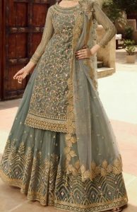 Latest 45 Sharara Suit Designs For Women (2022) - Tips and Beauty