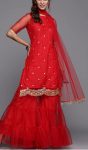 Latest 45 Sharara Suit Designs For Women (2022) - Tips and Beauty