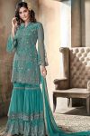 Latest 45 Sharara Suit Designs For Women (2022) - Tips and Beauty