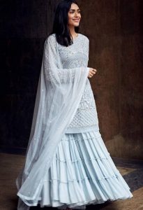 Latest 45 Sharara Suit Designs For Women (2022) - Tips and Beauty