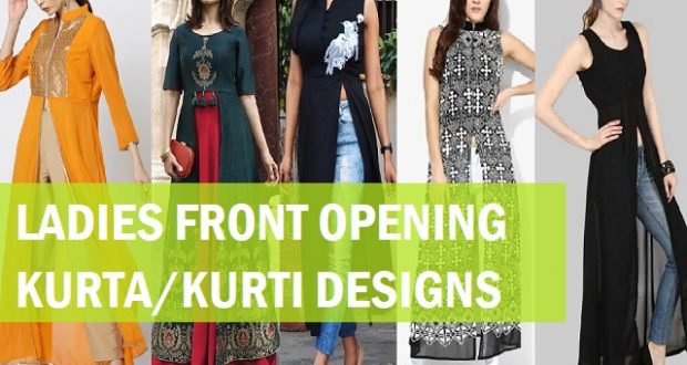 Latest 40 Front Open Kurti and Kurta Designs (2022) - Tips and Beauty