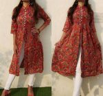 Latest 40 Front Open Kurti and Kurta Designs (2022) - Tips and Beauty