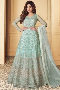 Latest 50 Net Salwar Suit Designs For Women (2022)