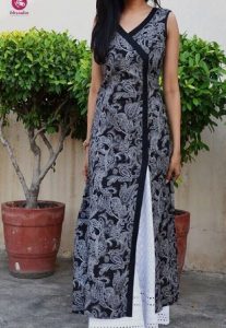 Latest 50 Types of Angrakha Kurta Designs (2022) - Tips and Beauty