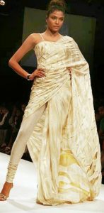 Latest 20 Indo Western Saree Draping Styles (2022) - Tips and Beauty