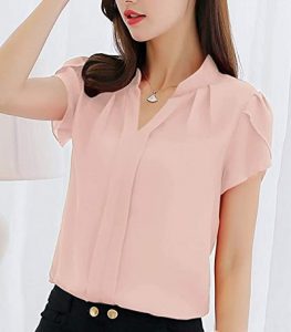 Latest 50 Chiffon Top Designs for Women (2022) - Tips and Beauty