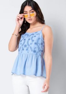 30 Trending Designs of Embroidered Tops For Women (2022) - Tips and Beauty