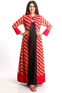 Latest 50 Double Layered Kurti Designs For Women (2024) - Tips and Beauty