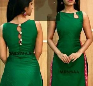 Latest 50 Types Of Back Side Neck Designs For Kurtis and Suits (2022 ...