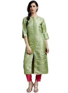 Latest 55 Types of Brocade Kurti Designs (2022) - Tips and Beauty