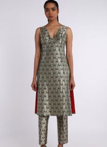 Latest 55 Types of Brocade Kurti Designs (2022) - Tips and Beauty