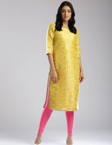 Latest 55 Types of Brocade Kurti Designs (2022) - Tips and Beauty