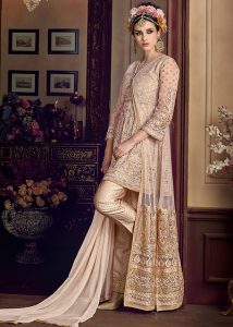 Latest 40 Types of Net Jacket Kurti Suit Designs (2022) - Tips and Beauty