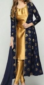 Latest 40 Types of Net Jacket Kurti Suit Designs (2022) - Tips and Beauty