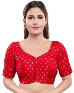 Latest 50 Red Blouse Designs For Sarees and Lehengas (2023) - Tips and ...
