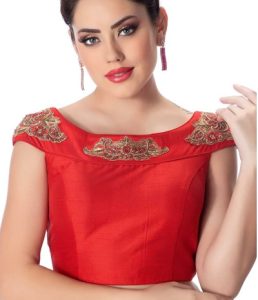 Latest 50 Red Blouse Designs For Sarees and Lehengas (2023) - Tips and ...