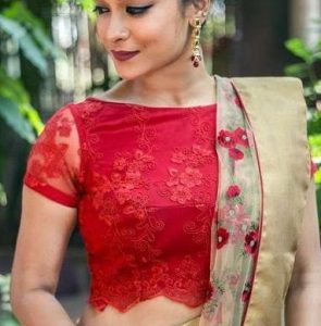 Latest 50 Red Blouse Designs For Sarees and Lehengas (2023) - Tips and ...