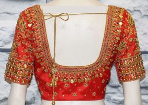 Latest 50 Red Blouse Designs For Sarees and Lehengas (2023) - Tips and ...