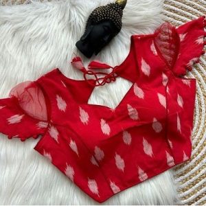 Latest 50 Red Blouse Designs For Sarees and Lehengas (2023) - Tips and ...