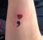 Latest 41 Semicolon Tattoo Designs and Ideas For Men and Women - Tips ...
